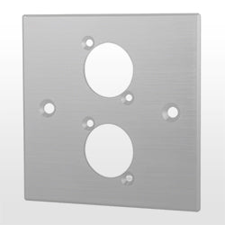 Sety SDI Silver Faceplate (Without Receptacle)